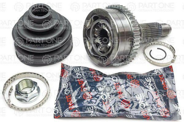 ШРУС outer, 28x56x24, ABS:46T, KIA CLARUS 1.8-2.0 16V 96> PART-ONE арт. 1CV061
