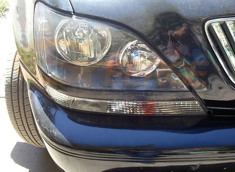 Geerge для Lexus Rx 300 Rx300 Toyota Harrier 1998 2001 2002 2003, дневной свет, ультра яркий Smd светодиодный ангельские глазки, кольца Halo