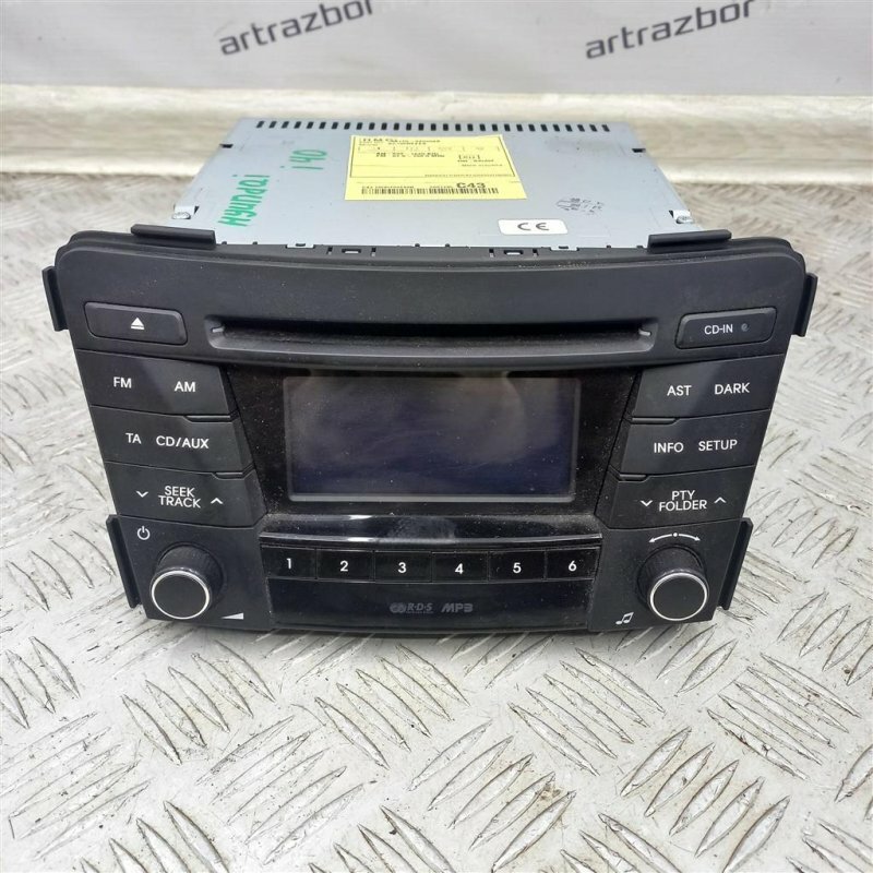 Б/У Магнитола Hyundai I40 / Хендай I40 2.0 G4NA 150Л.С. 2013
