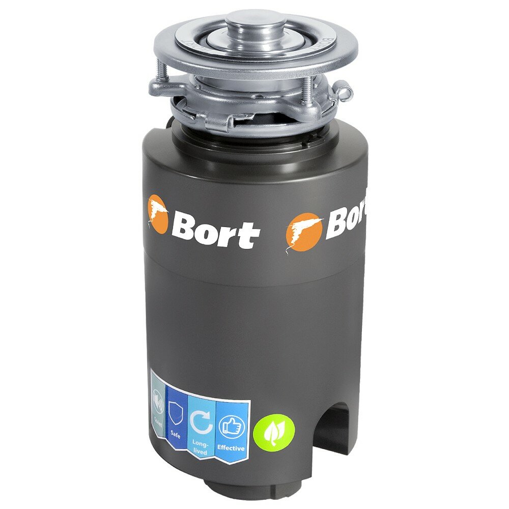 Измельчитель пищевых отходов Bort TITAN 4000 (Control) 560 Вт 252 кг/ч 3200Об/мин