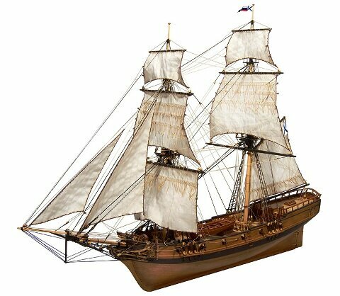 МК0401 Мастер-Корабел Бригантина "Феникс" 1787 год Масштаб 1/72
