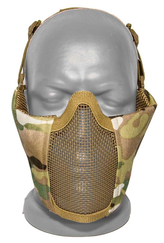 Маска для страйкбола Kingrin с регулирующимся ремнем мультикам