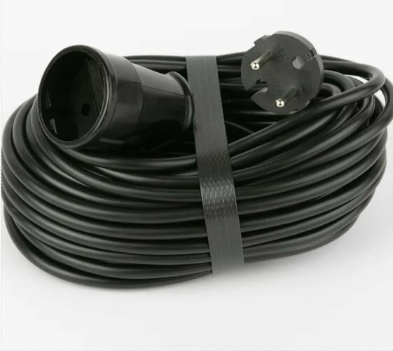 Удлинитель УБК без каркаса ПВС 2*2,5 (16А) 1гн. 50м. б/з