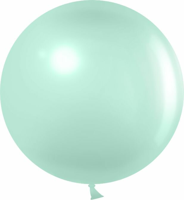 Шары воздушные Дон Баллон латексные 24", 61 см, цвет нежная мята, макарунс, 3 шт
