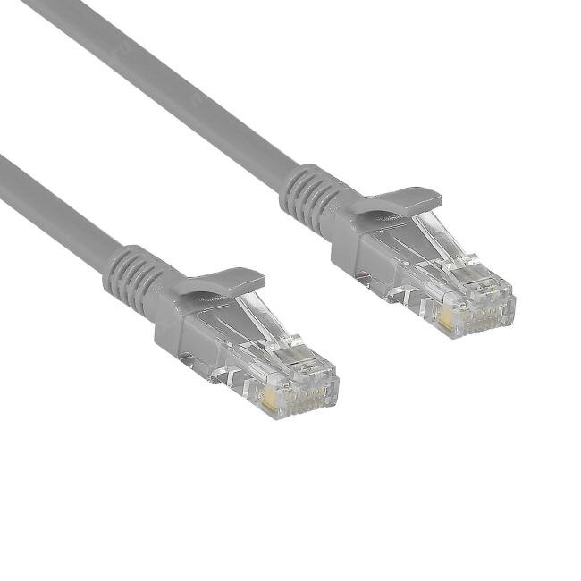 ExeGate UTP-RJ45-RJ45-5e-CU-1M-GY Patch Cord UTP кат.5e, 1м, серый EX282011RUS