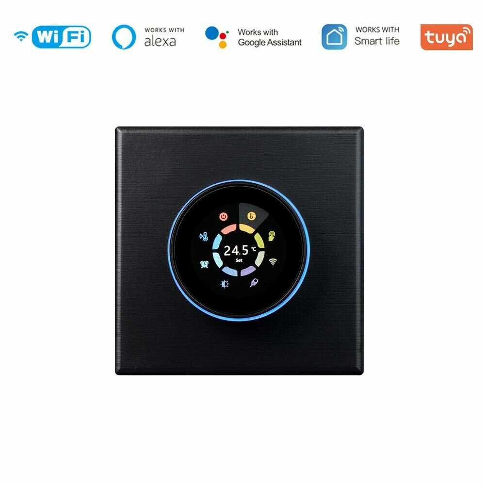 Tuya Wifi Цифровой дисплей Интеллектуальная ручка Регулятор температуры