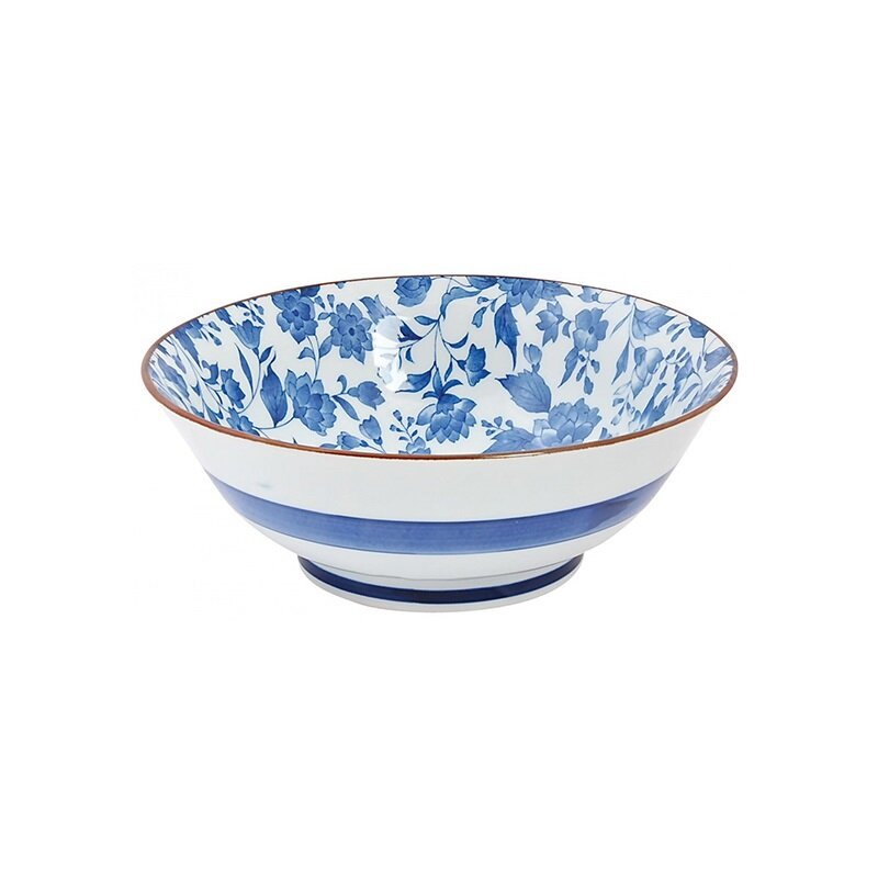 Чаша Mixed Bowls 19,5 см фарфор, цвет синий, Tokyo Design, Япония, 2099