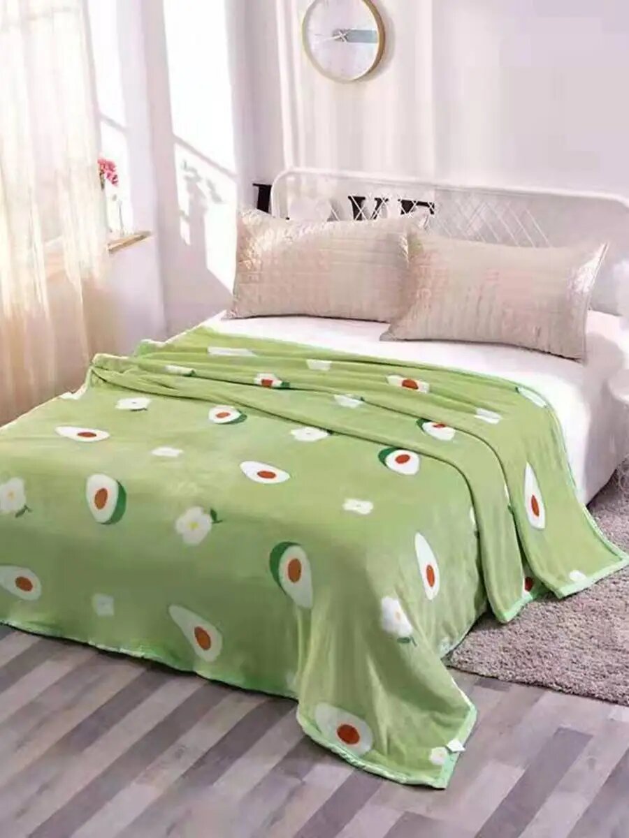 Плед 200х220 евро на кровать Lindo