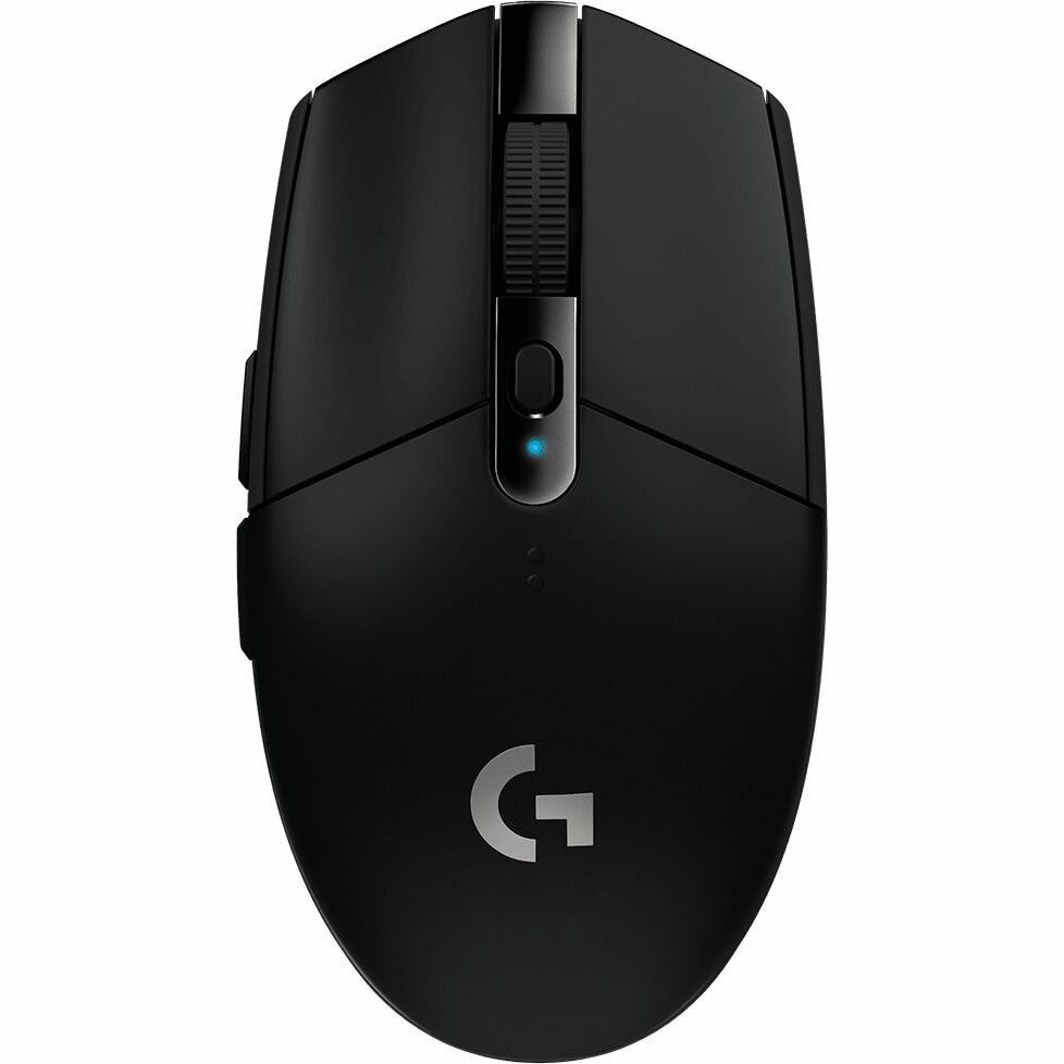 Мышь Logitech G304 Lightspeed черный оптическая (12000dpi) беспроводная USB (5but)
