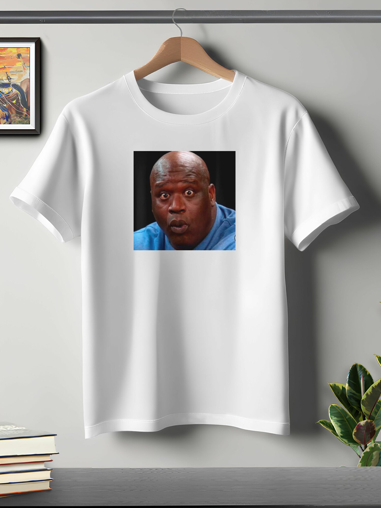 Футболка ONEQ унисекс 50-52 (XL) размер с принтом Мемы, белая