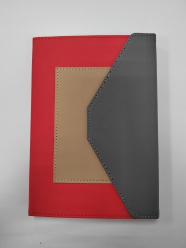 Ежедневник недатированный ESCALADA А5, 160 л. Красный 63977