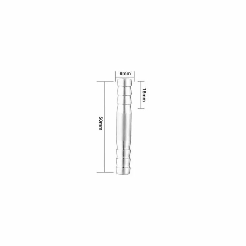 Соединитель труб прямой из нержавеющей стали 304, 8mm