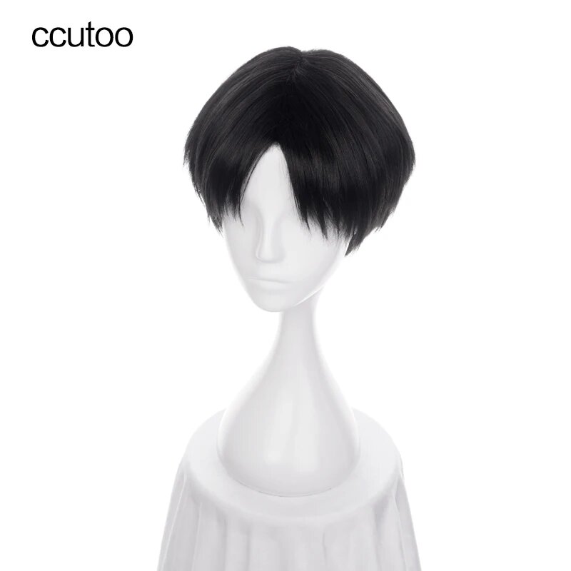 Парик ccutoo черный короткий прямой