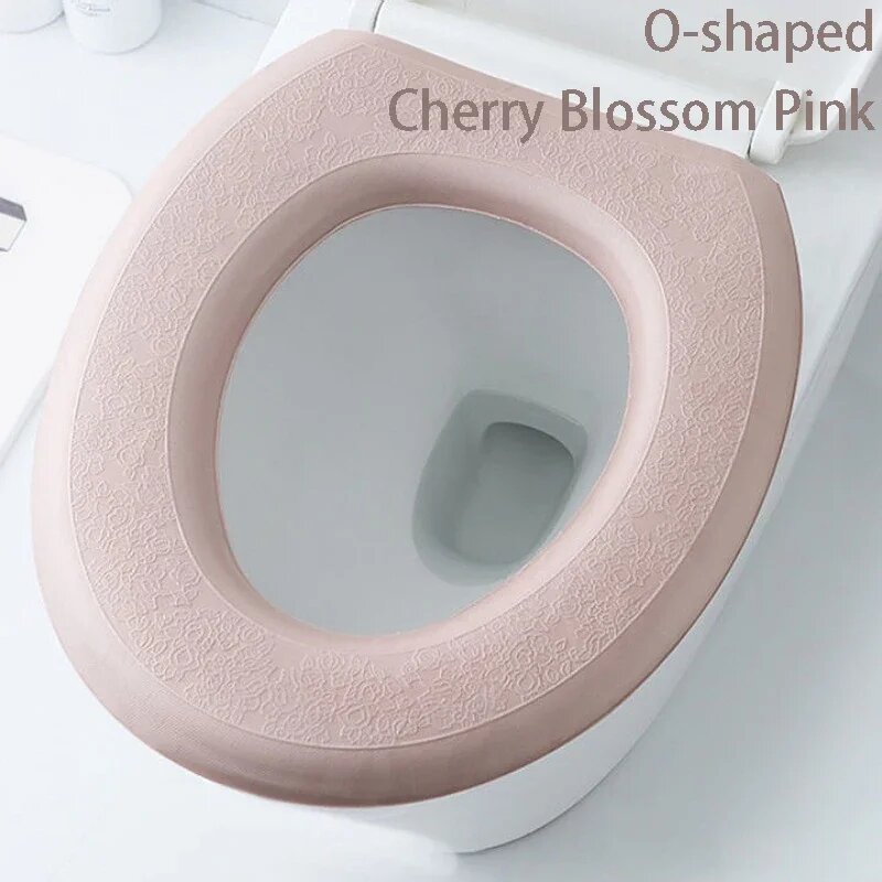 Чехол на унитаз O-shaped CherryPink, бордовый