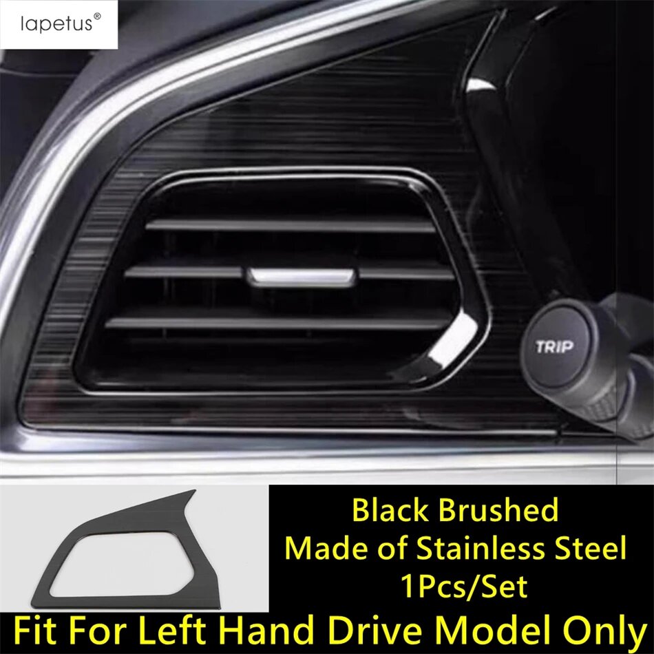 Передняя приборная панель автомобиля, вентиляционное отверстие переменного тока, рамка, накладка для Geely New Tugella/Xingyue FY11 2021 2022 2023, аксессуары для интерьера Black Brushed