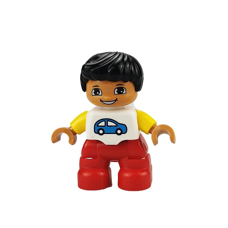 Фигурка Lego Duplo Мальчик с машиной, цвет Car boy