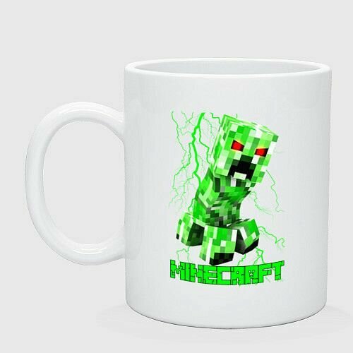 MINECRAFT CREEPER Керамическая кружка