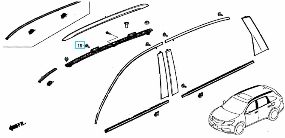 Пробка, гайка заклепки, (M6) (Оригинал)
