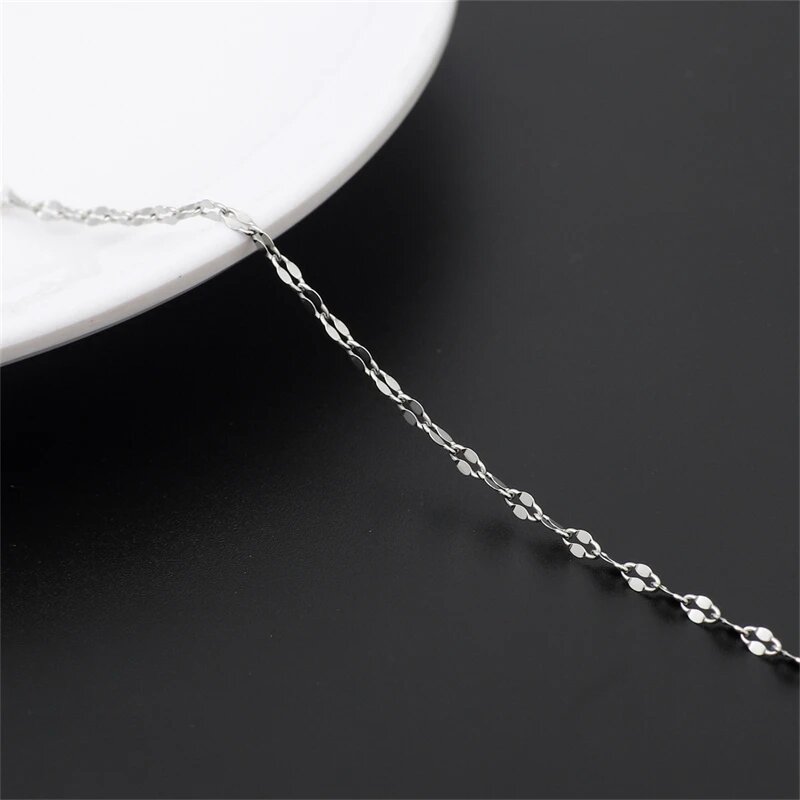 Цепочка серебристая Beadia 2.4mm