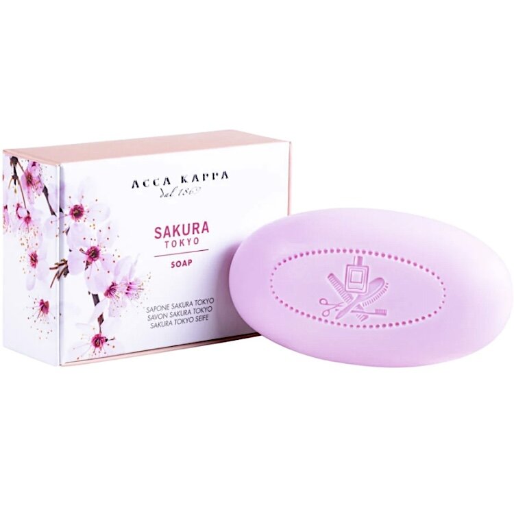 Мыло туалетное твердое Acca Kappa Sakura Tokyo Soap, 150 грамм