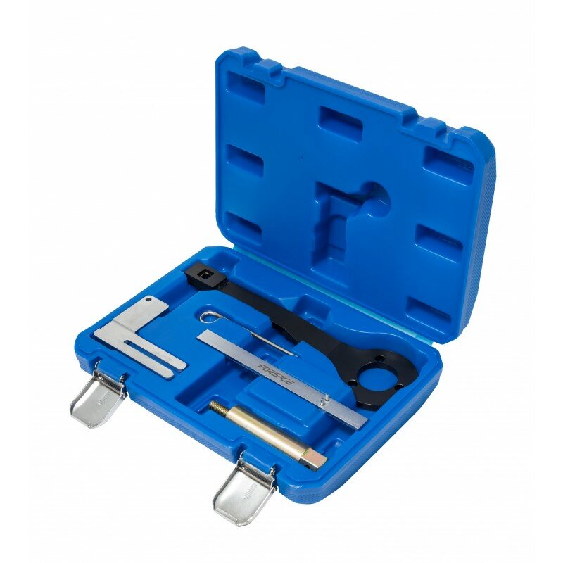 Набор фиксаторов для обслуживания двигателей BMW Mini, Citroen, Peugeot 5 предметов, в кейсе Forsage