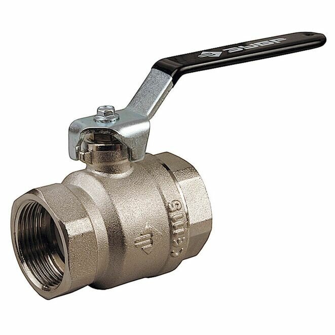 Кран шаровой полнопроходной "мама-мама" 1 1/4", ЗУБР