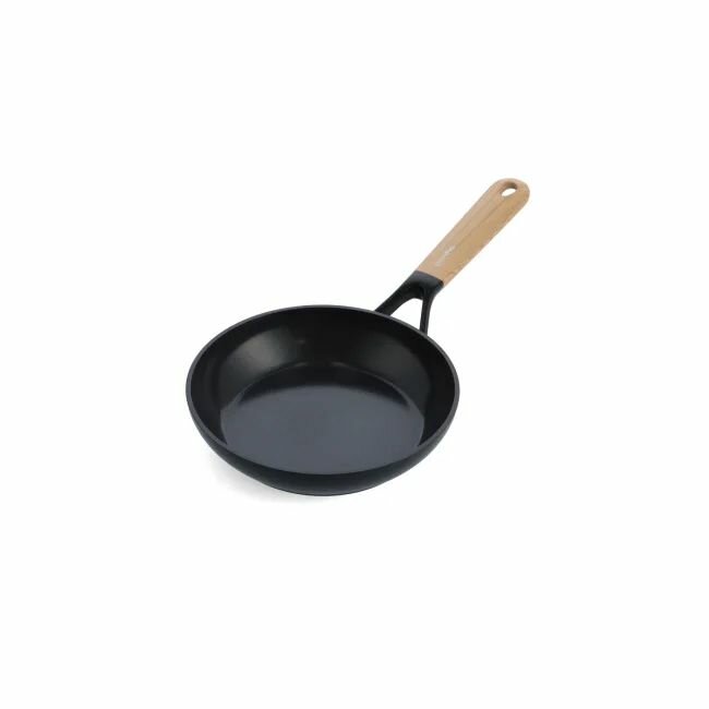 Сковорода - GreenPan Eco Smartshape - 24 см, из алюминия, со съемной деревянной ручкой, черный/бежевый, 4894871007147