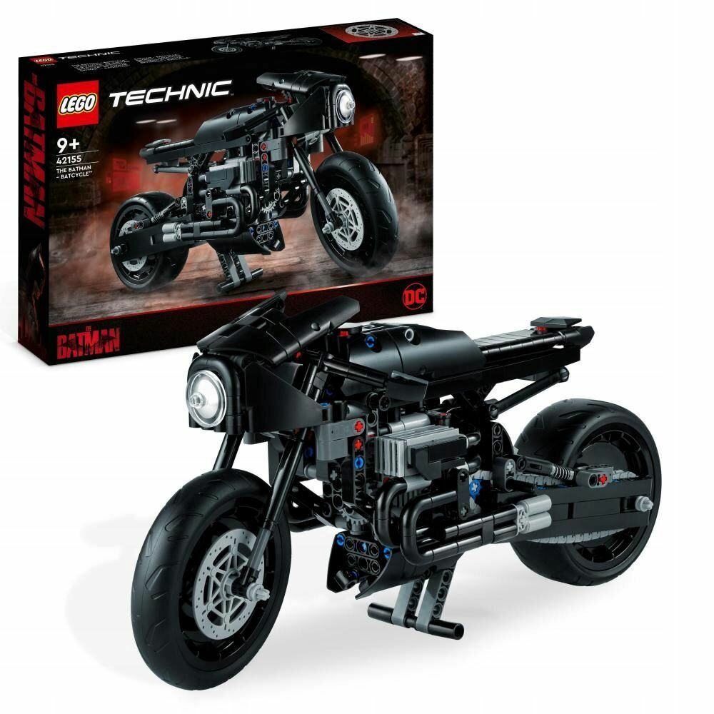 Конструктор LEGO Technic - Сборная модель мотоцикла Бэтмена BATMOTOR - Лего Техник 42155