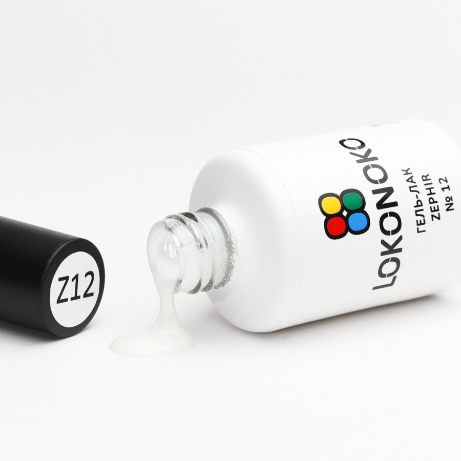 LOKONOKO, Гель-лак ZEPHIR №12