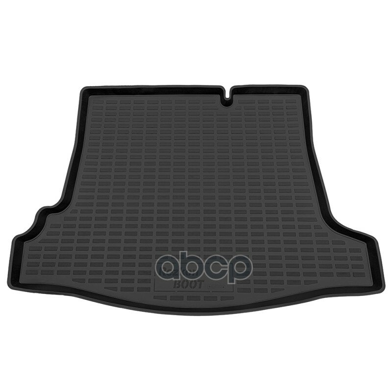 Коврик багажника Ford Focus II седан 2008-2011 г. в. Rezkon (пластик, черный) Rezkon арт. 5016010100