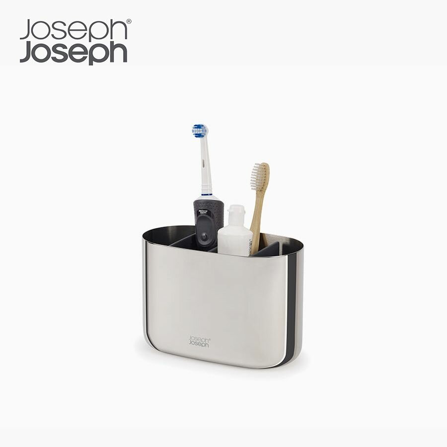 Держатель для зубных щёток Joseph Joseph "Easy Store Luxe" 70581, нержавеющая сталь, большой размер