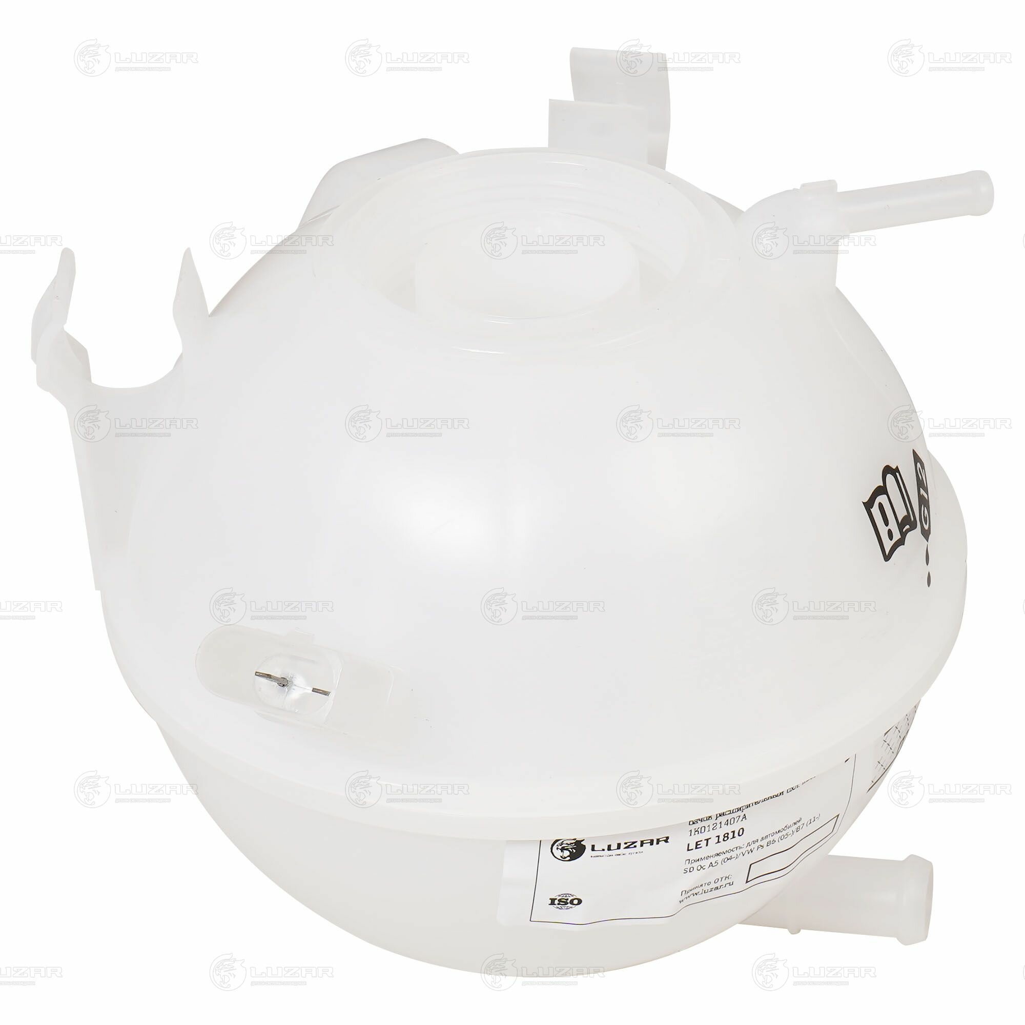 Бачок расширительный VW TIGUAN 5N1,5N2 07-, JETTA VI (Luzar) LET1810