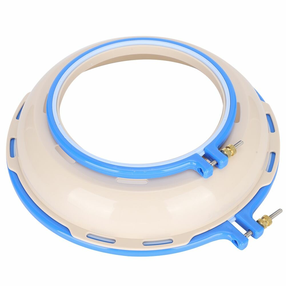 2 шт. Вышивальных круга с крест-стежкой на пластиковой рамке + 1 шт. Подставка для вышивания