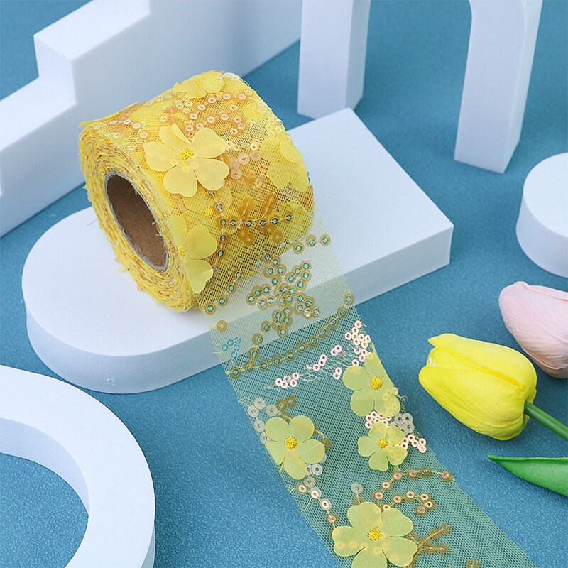 Пятно с вышивкой, 9м, 3D, ручная работа