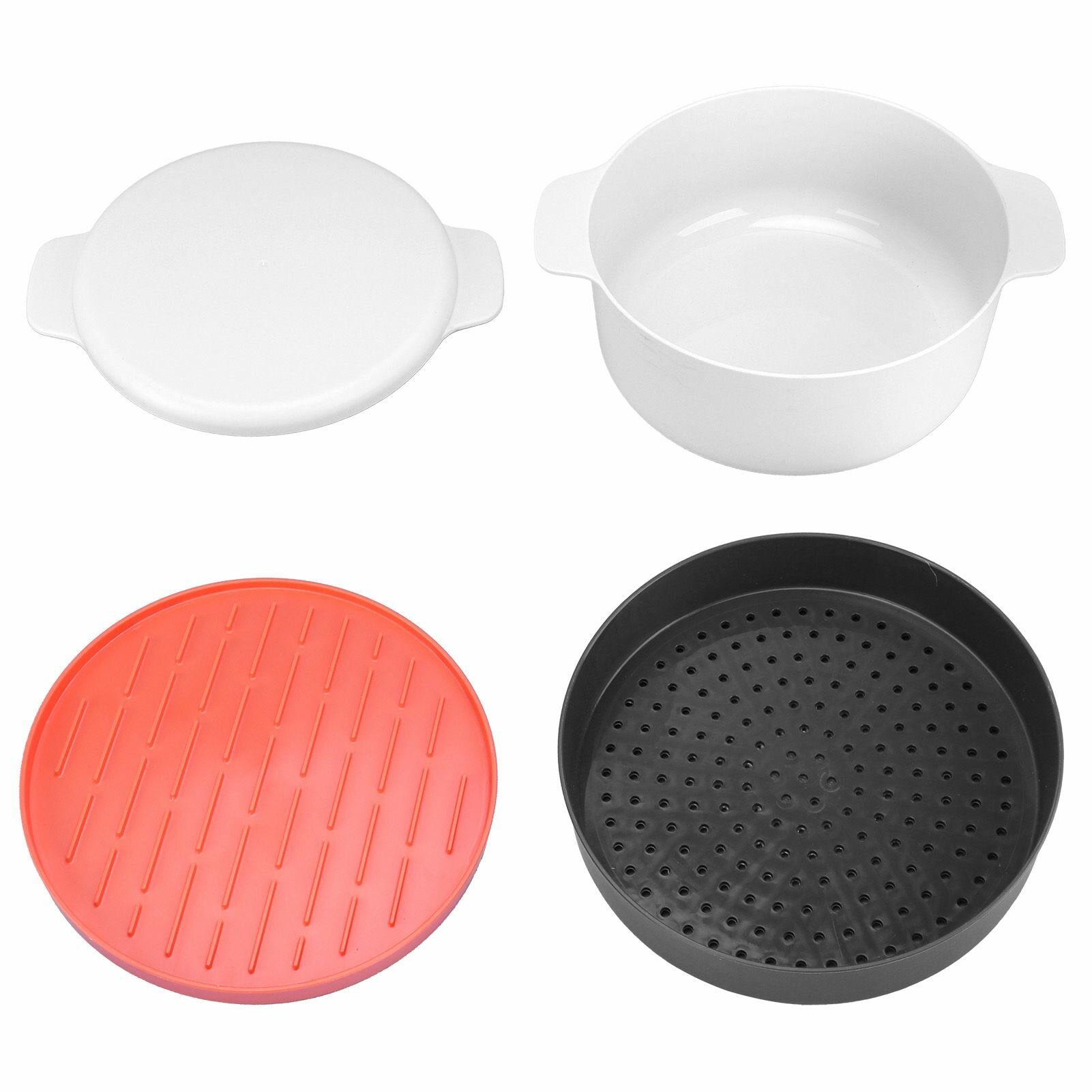 Круглая коробка для приготовления риса на пару, для домашней кухни