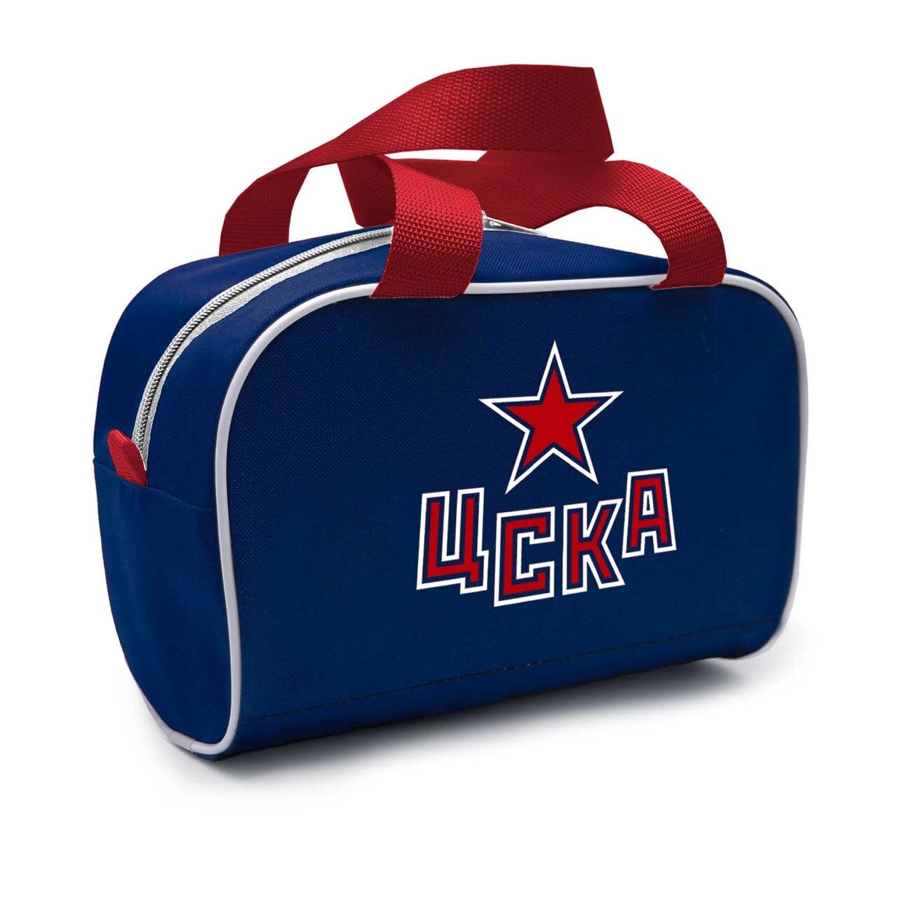 Косметичка органайзер хоккеиста, 24х17х14см, синяя, одно отделение