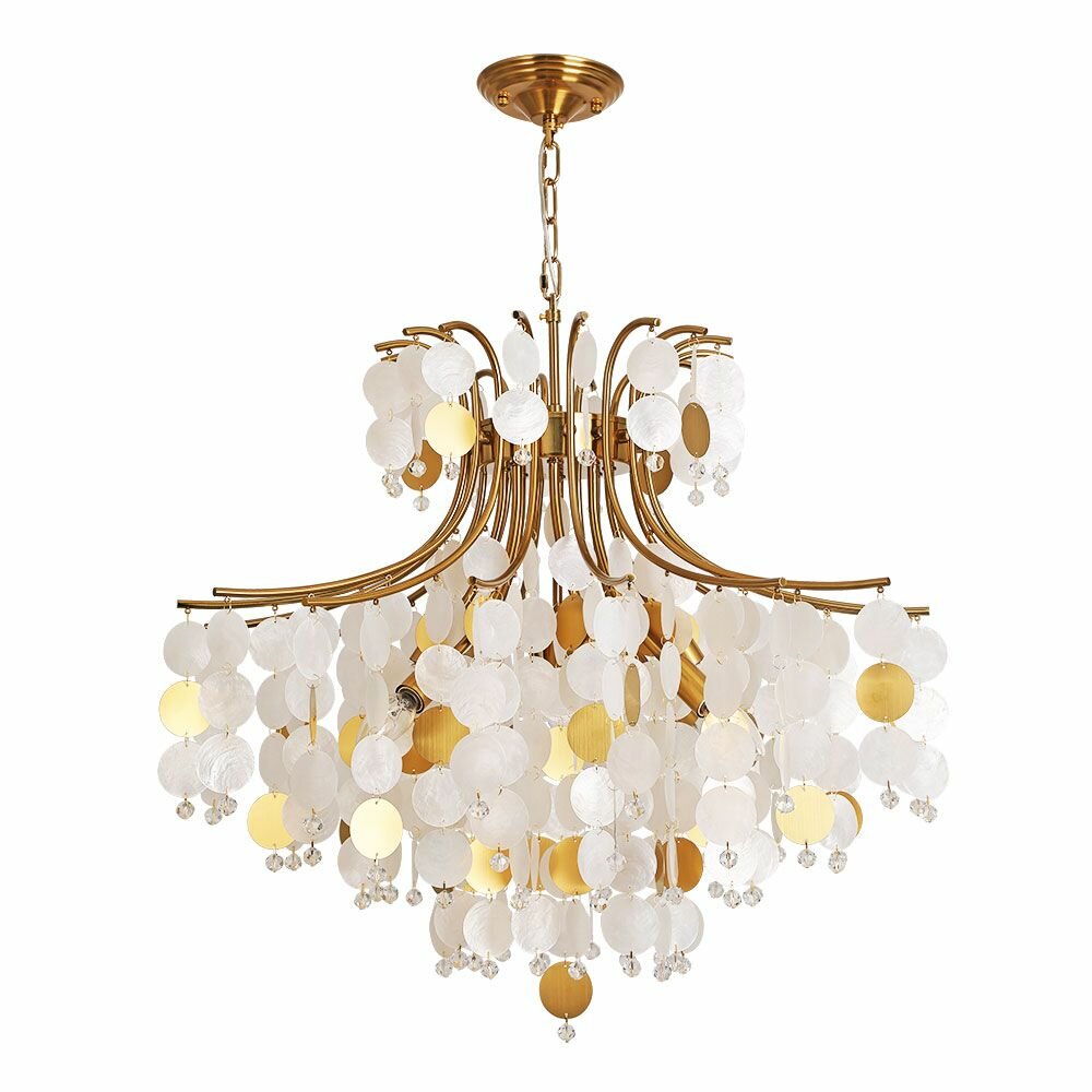 Подвесная люстра Arte Lamp Pipirima D700xH630 мм E14 цвет античная бронза, арт. A4089LM-8AB