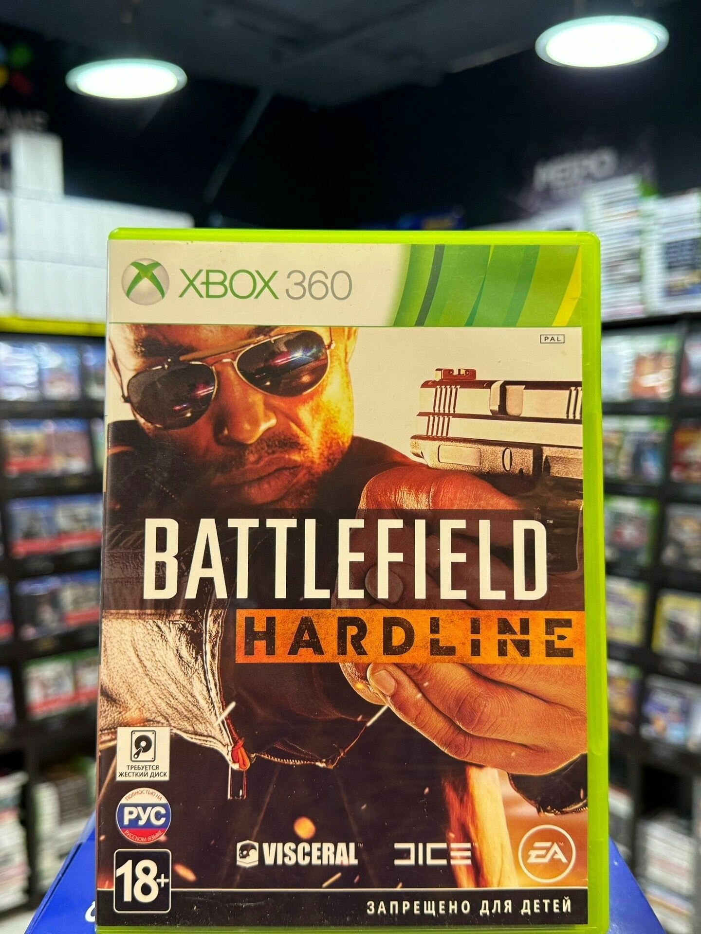 Игра Battlefield: Hardline (Xbox 360) (Box)