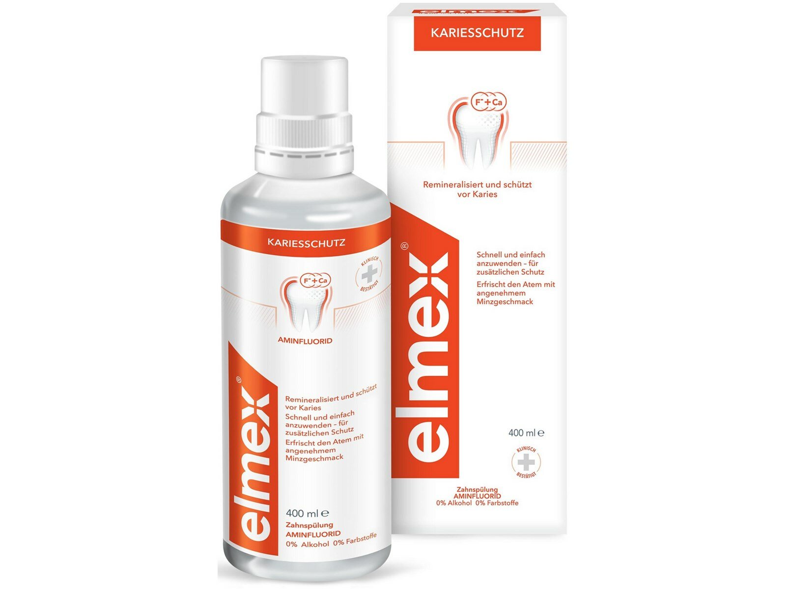 Ополаскиватель для полости рта Elmex Защита от кариеса, 400мл