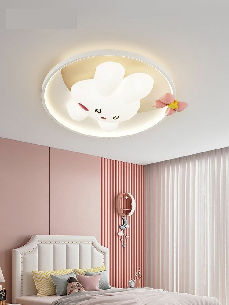 Детская спальня Люстра потолочная /RGB Потолочный светильник светодиодная Cassina R001-2 Комната для девочек./С дистанционным управлением, плавная регулировка яркости 48 Вт Диаметр 500 мм.