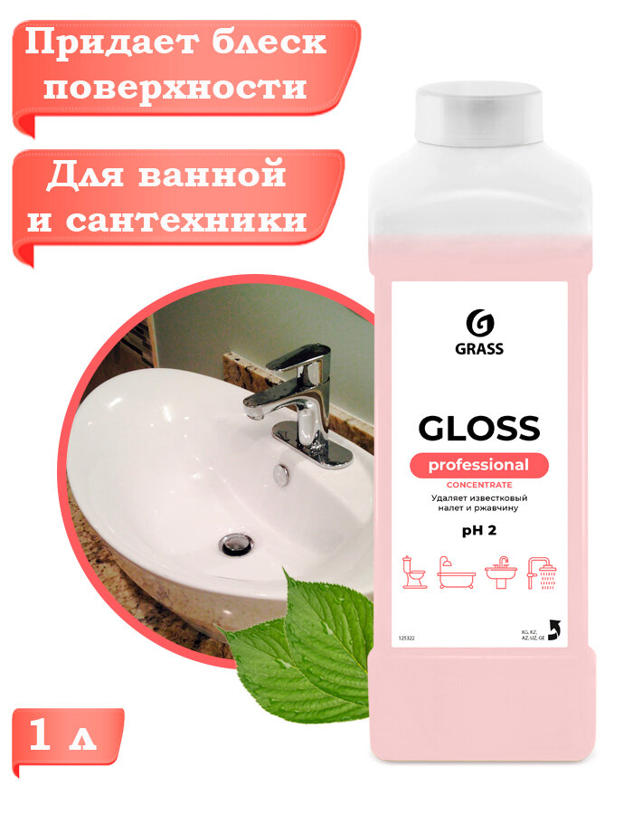 Моющее средство для сантехники Глосс