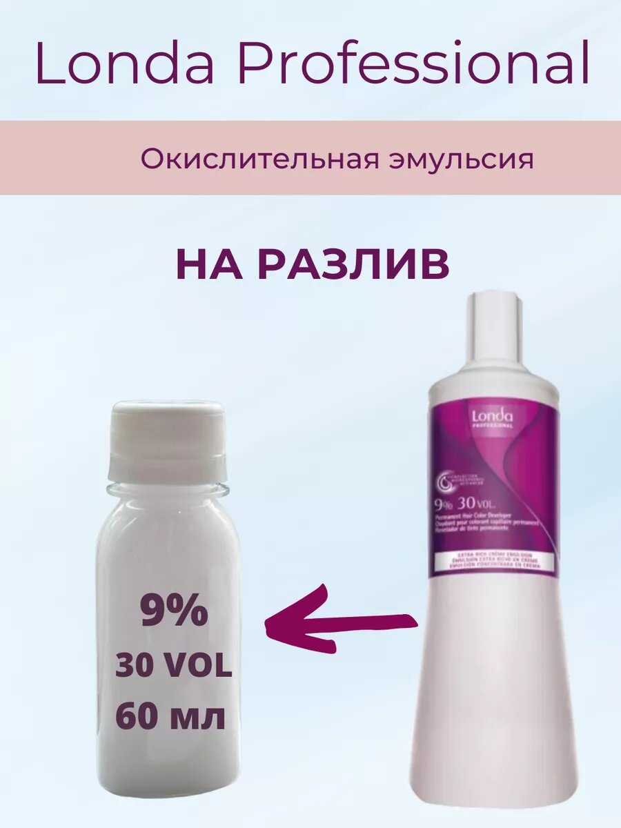 Londa Окислительная эмульсия 9% в разлив 60 мл