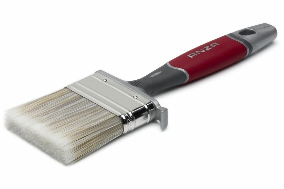 Кисть плоская искусственная щетина 100х20 мм Anza Elite