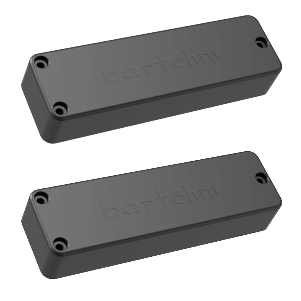 Комплект звукоснимателей для 5-струнной бас-гитары, сингл, черный, Bartolini P25S 5-String, P2 Soapbar