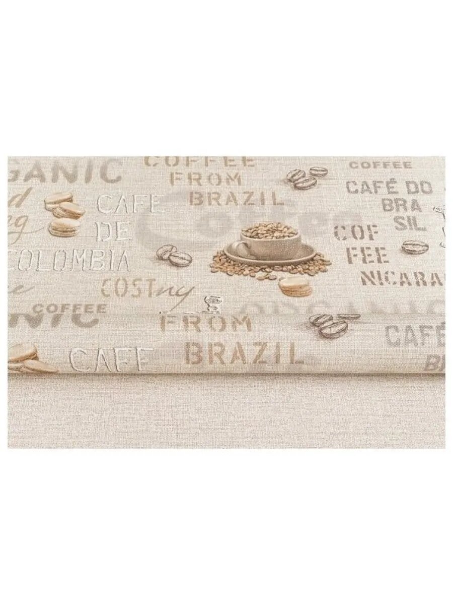 Обои виниловые Аспект Ру "Кофе", флизелиновая основа, влагостойкие, 10х1.06 м