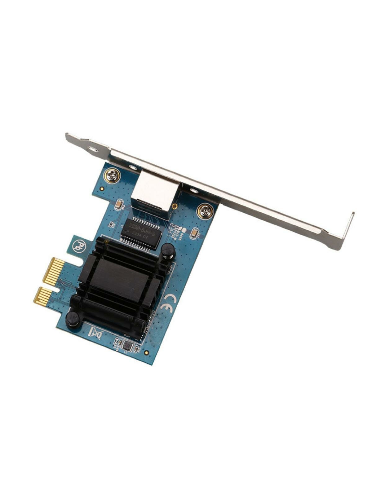 2.5Gbps Ethernet PCIE Networking Interface Card PCIE X1 to RJ45 RTL8125B 10/100/1000/25000Mbps RJ45 LAN Adapter for Desktop