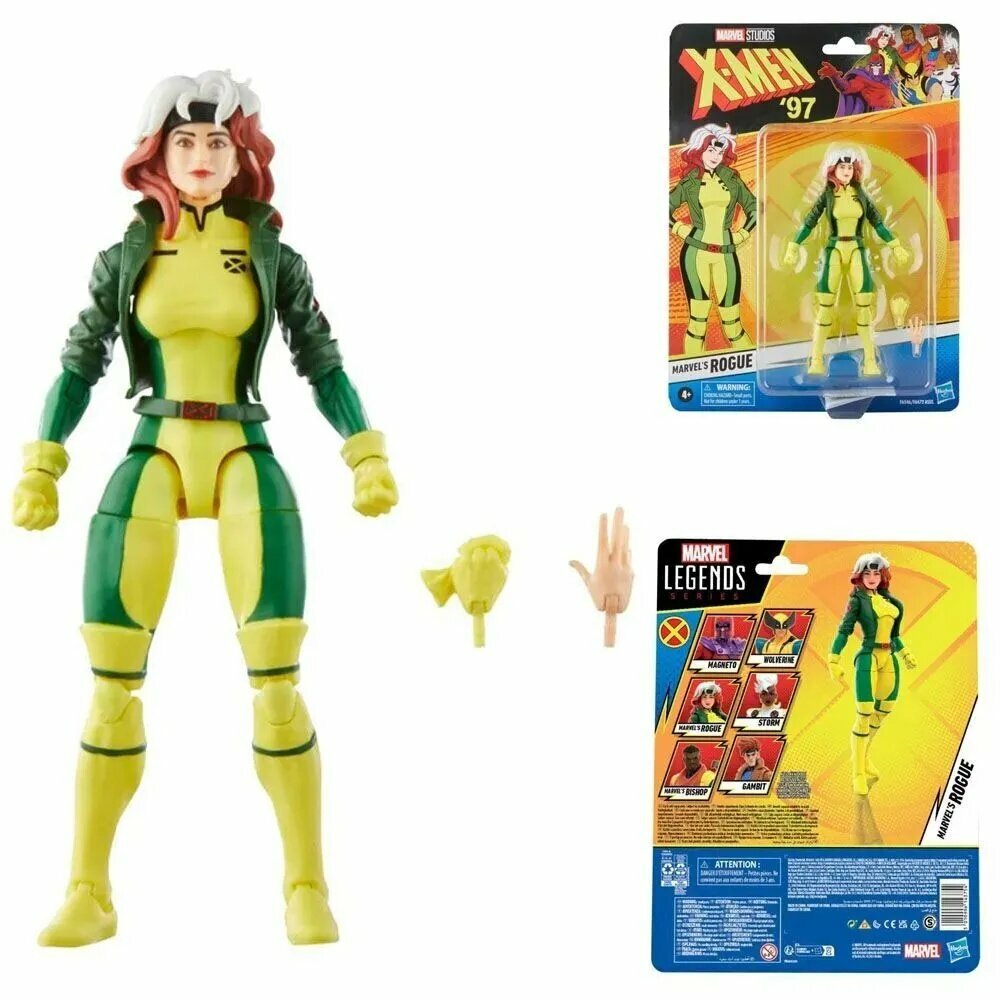 Фигурки героев серии Marvel's Rogue от Hasbro Marvel Legends, 6 дюймов