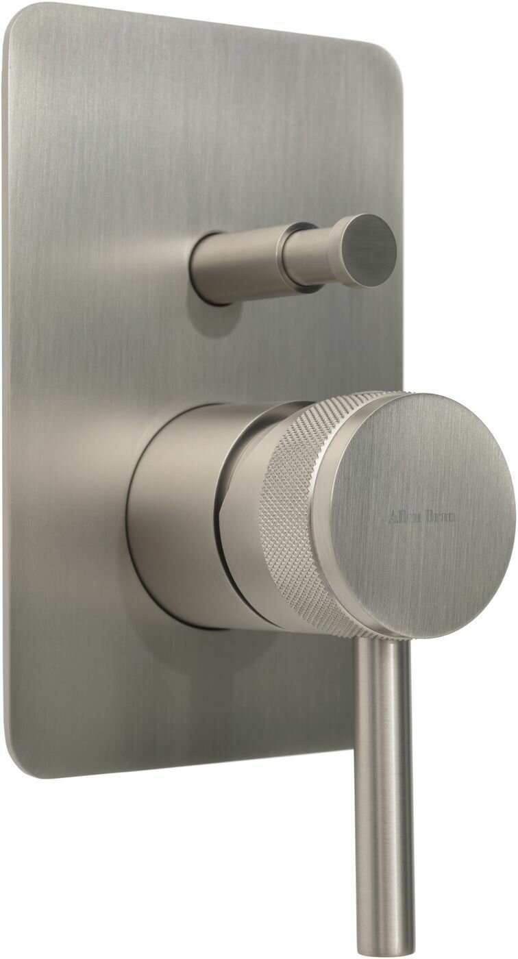 Смеситель для душа Allen Brau Priority X2 5. SM31CP01JI1-YABNKC (с внутренней частью, 2 выхода) никель браш