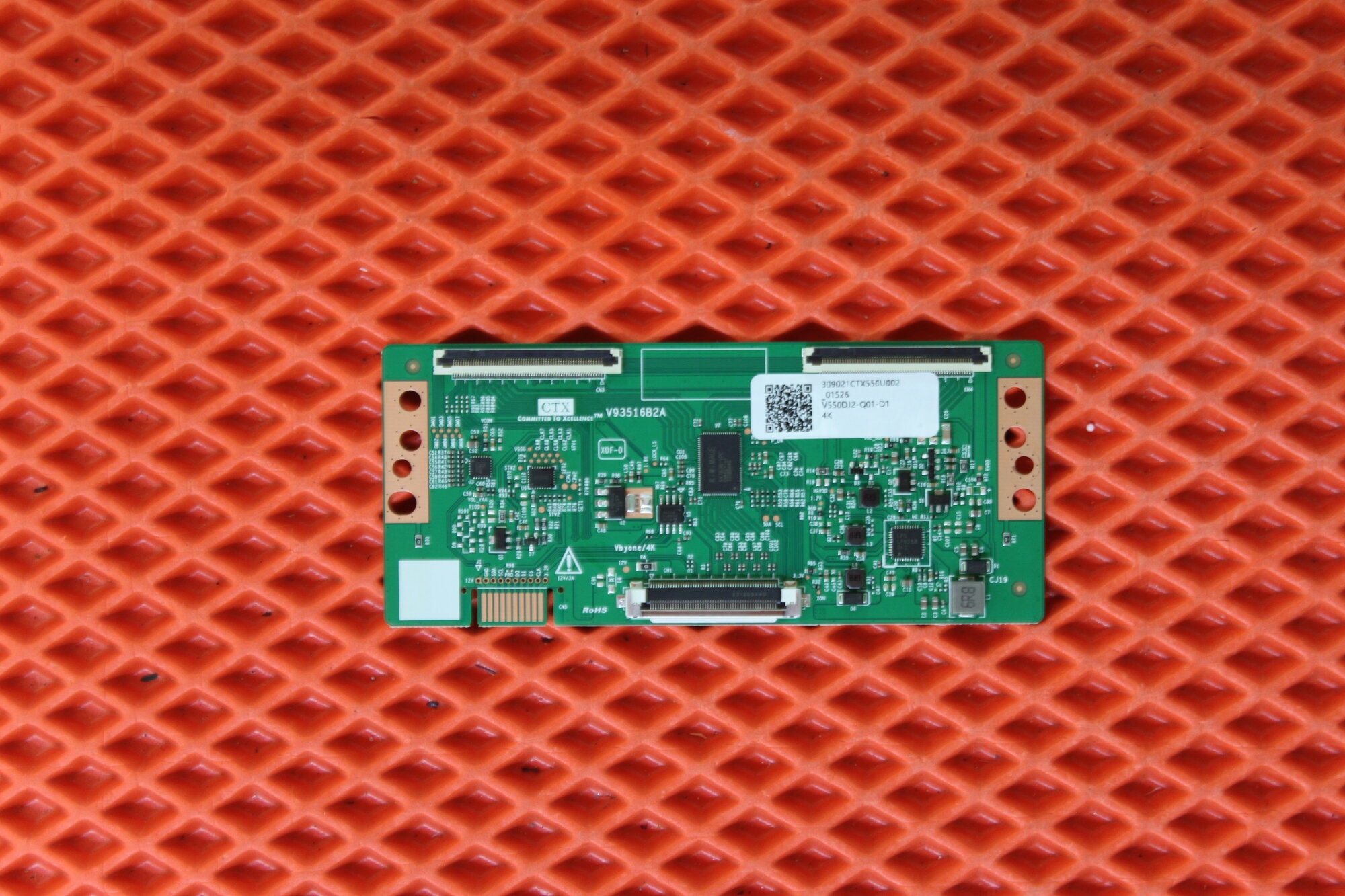 Модуль (T-CON) V93516B2A для телевизора SBER SDX-55U4139-VG6 в надёжной упаковке