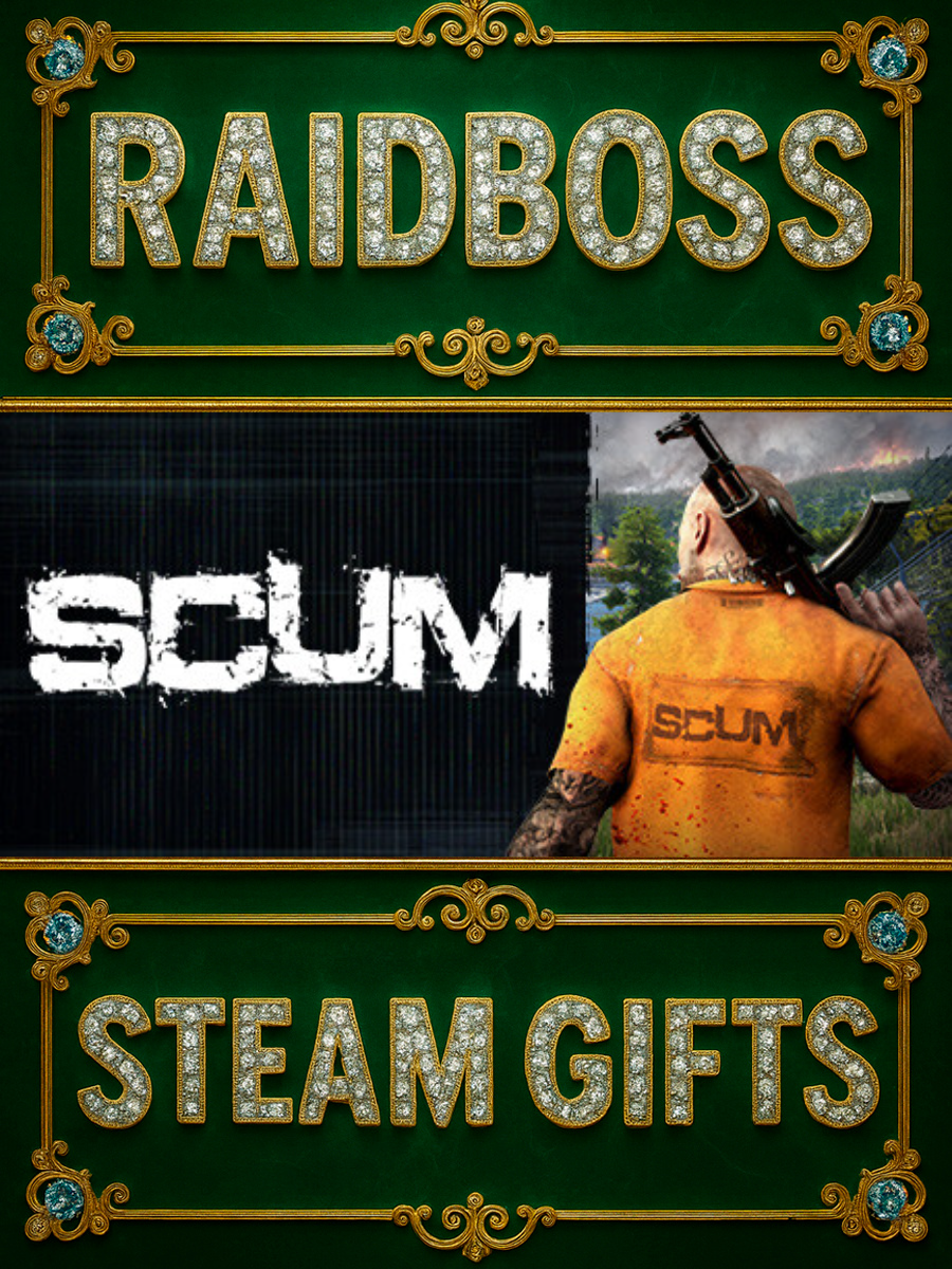 SCUM — купить Steam Gift для PC | подарок | Россия | автовыдача